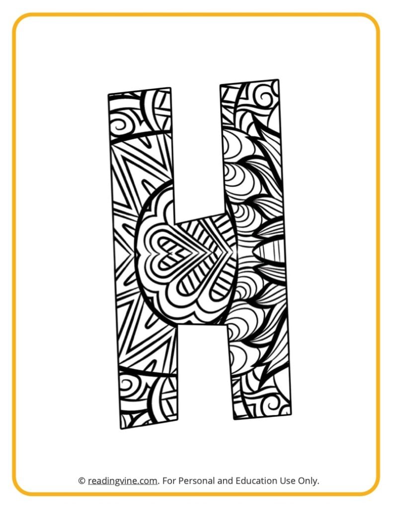Alphabet Coloring Pages | Free Printable A-Z Letters